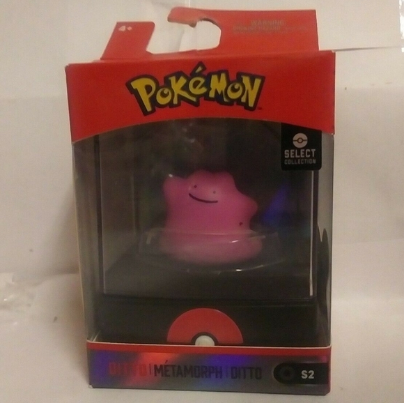 Wicked Cool Toys | Toys | Pokemon Ditto Figure W Display Case | Poshmark
